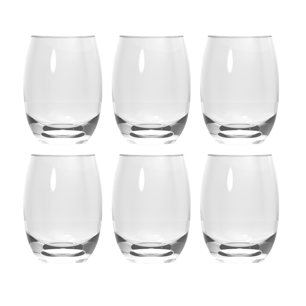 Conjunto De Copos Vidro Suco E Agua Aruba 465 Ml Nadir Promoção ...