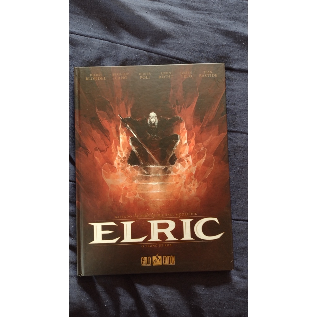Hq Elric Vol 1 O Trono De Rubi Capa Dura Editora Mythos | Shopee Brasil