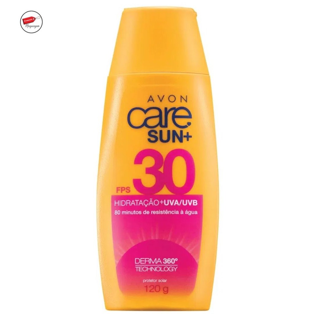 Protetor Solar 2 Em 1 Rosto e Corpo FPS 30 - FPS 50 - FPS 60 Avon Care Sun+ 120g | Shopee Brasil