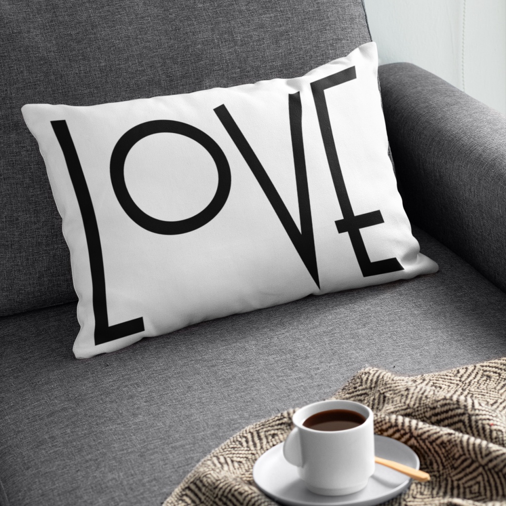 Almofadas Baguete Decorativa - Love - Aqui Tem Amor - Gratidão com ...