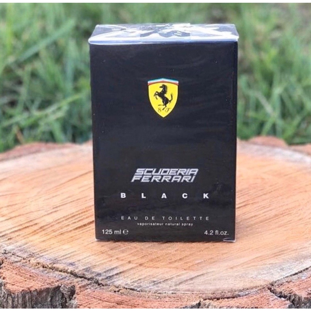 Perfume Ferrari Black Edt 125ml - Original e Lacrado | Shopee Brasil