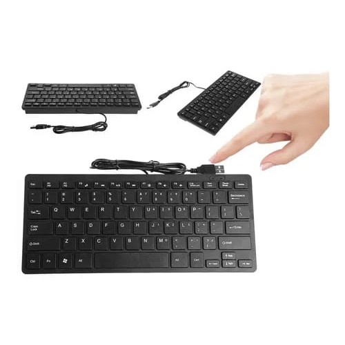 Teclado Mini Keyboard K-1000 com fio Mc | Shopee Brasil