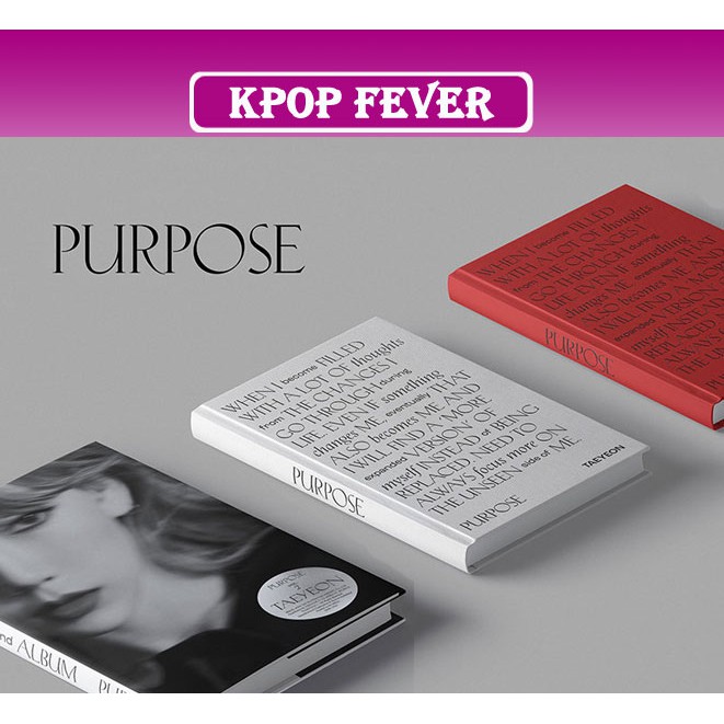 TAEYEON - PURPOSE (2nd Album) | Shopee Brasil