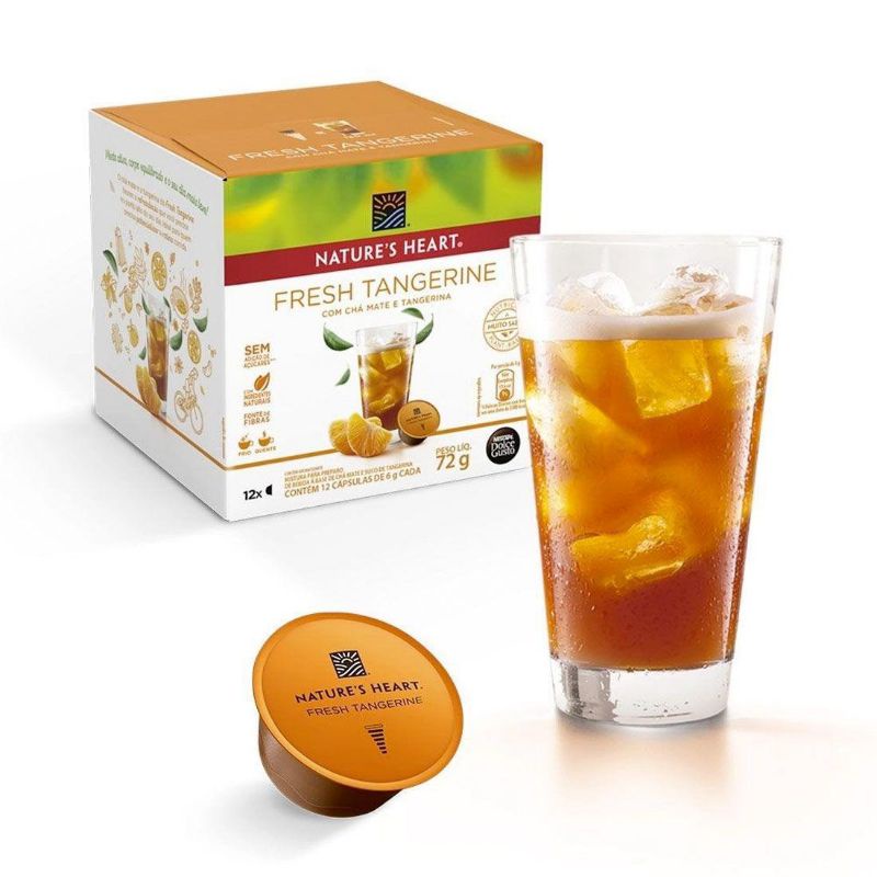 Cápsulas dolce Gusto Fresh Tangerine Nature's heart 19 unidades ...
