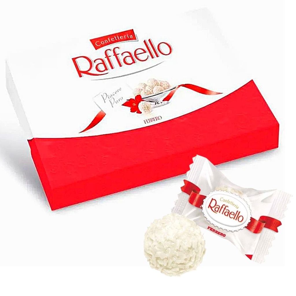 Bombom Raffaello Caixa de bombom com 9 unidades Ferrero Rocher ...
