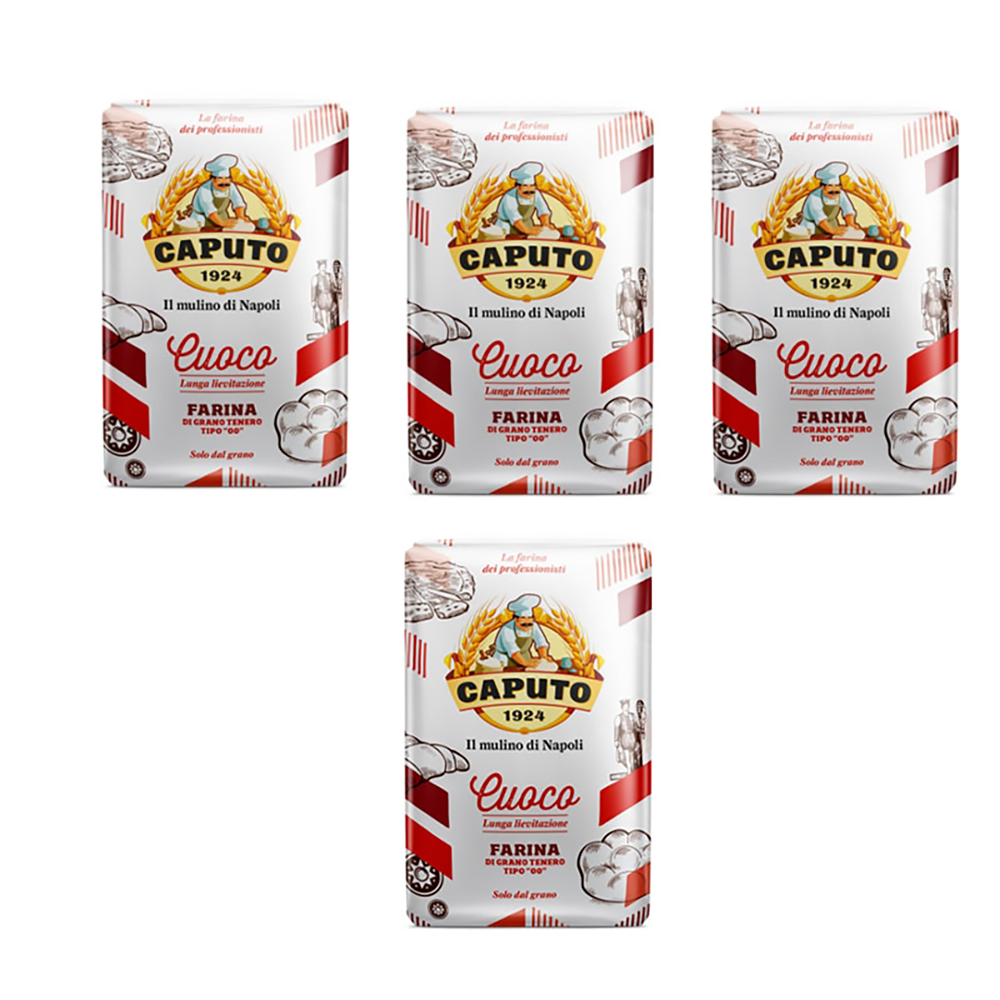 Farinha Italiana 00 Caputo Cuoco 4 Kg | Shopee Brasil