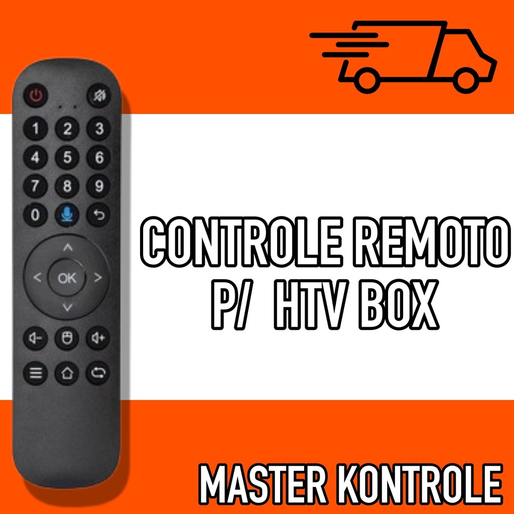 Controle Remoto Para HTV BOX | Shopee Brasil