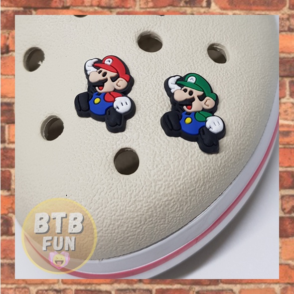 Pins para crocs jibbitz Super Mario Video Game mini | Shopee Brasil