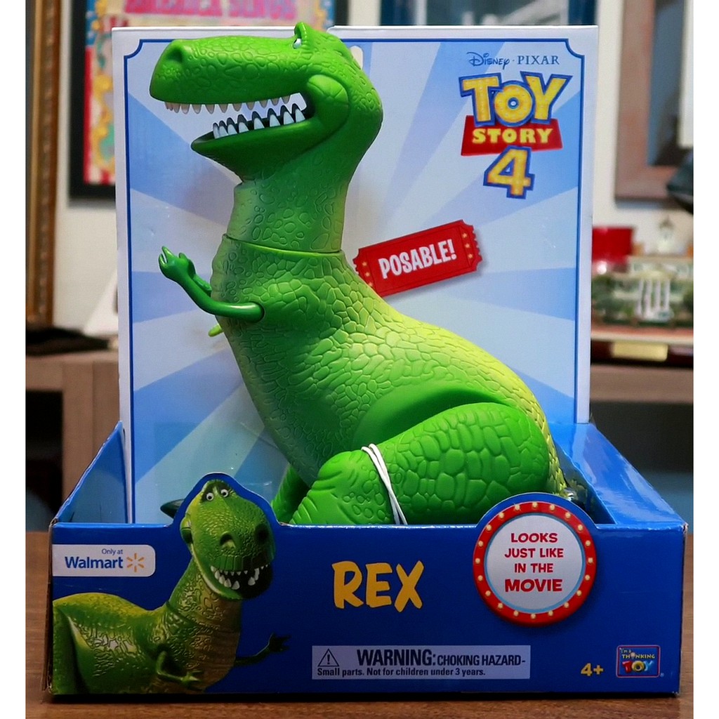 Toy Story Rex Thinkway Toys + Certificado Signature Collection | Shopee ...