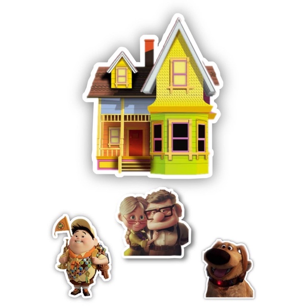 Topo de bolo Up Altas aventuras | Shopee Brasil