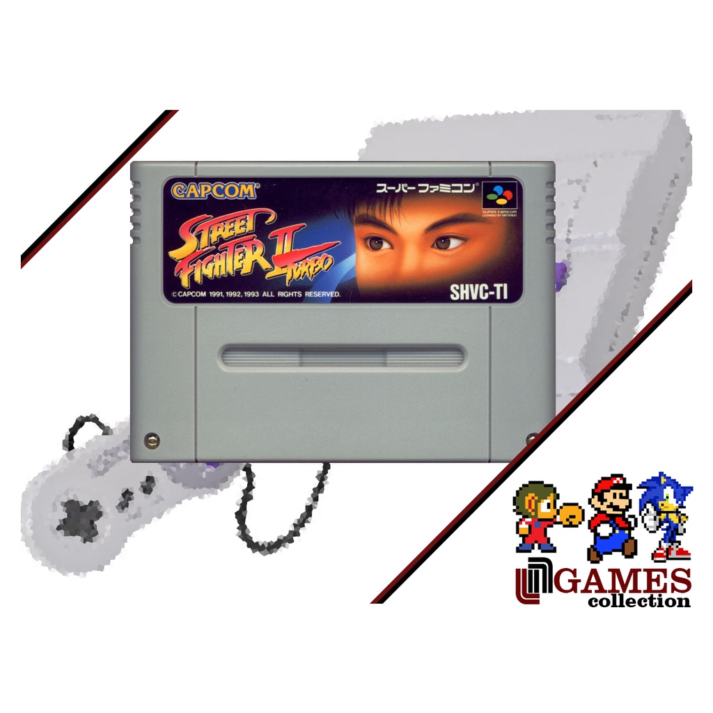 Cartucho original Street Fighter II Turbo - Super Nintendo, SNES, Super Famicom, ótimo estado ...