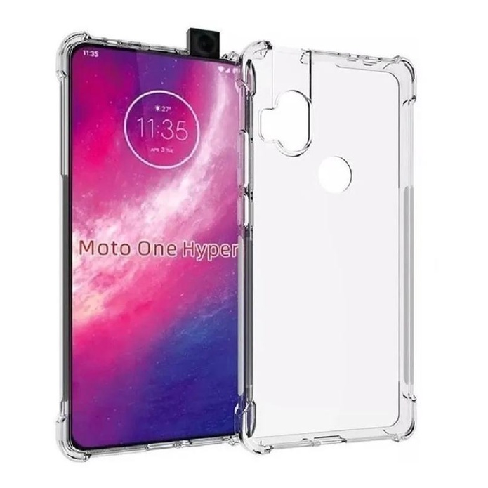 Capa Capinha Case Anti shock transparente para Motorola Moto One Marco ...