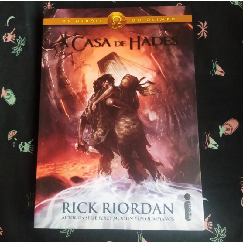 Livro Os Herois Do Olimpo Vol 4 A Casa De Hades Rick Riordan