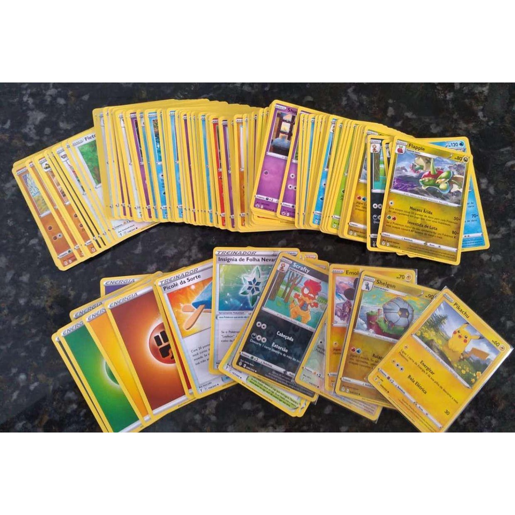 10 Cartinhas Pokémon Original - 10 Cards Pokémon | Shopee Brasil