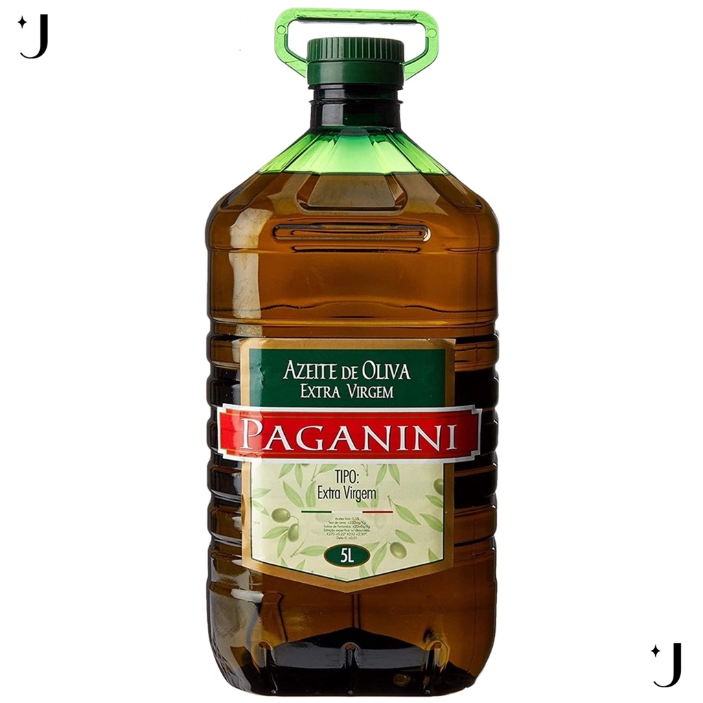 Azeite Italiano Extra Virgem De Oliva Paganini 5 Litros | Shopee Brasil