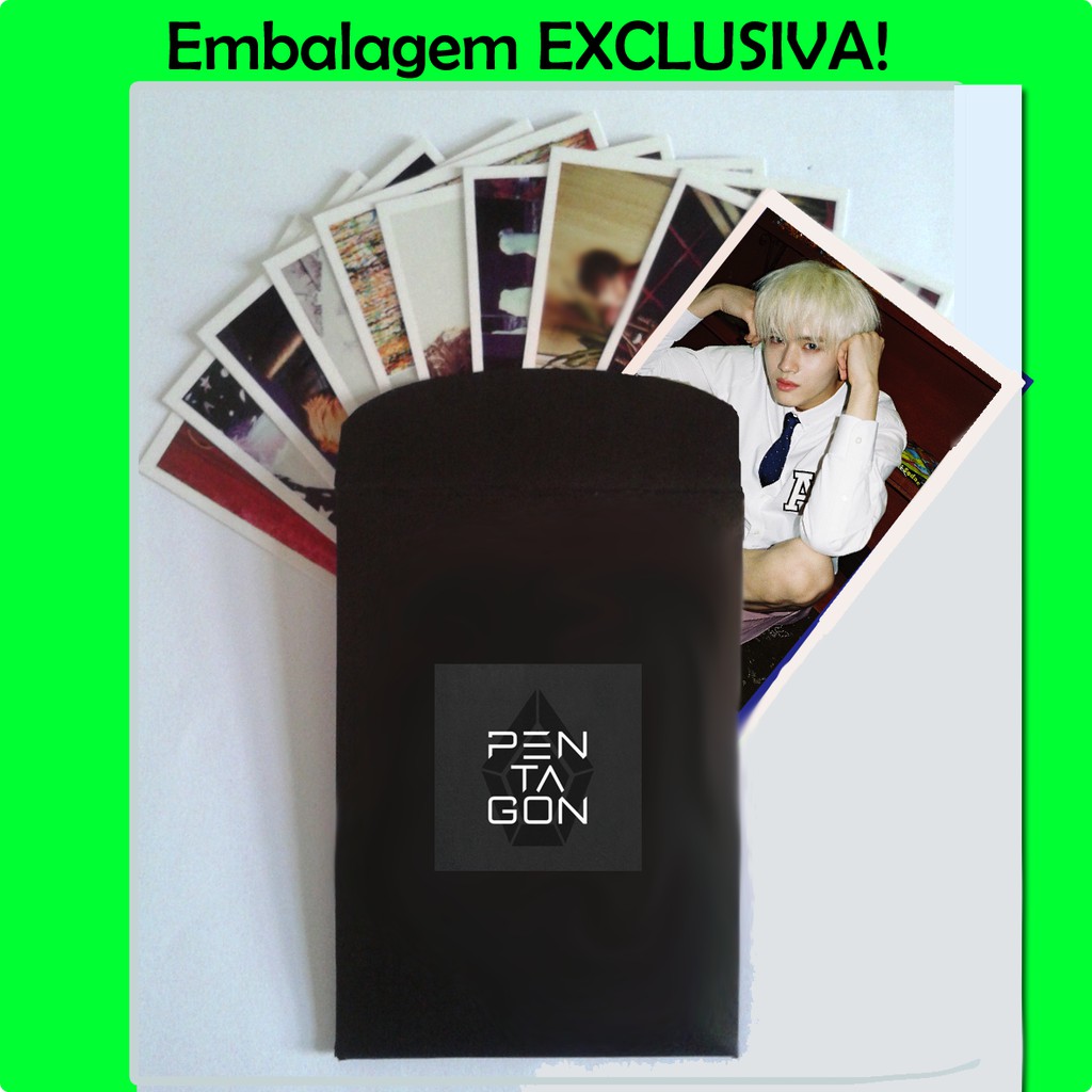 KIT 10 Photocards Pentagon - Cards | Shopee Brasil