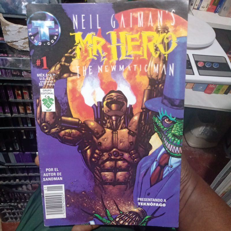 Neil super Gaiman s Mr Hero