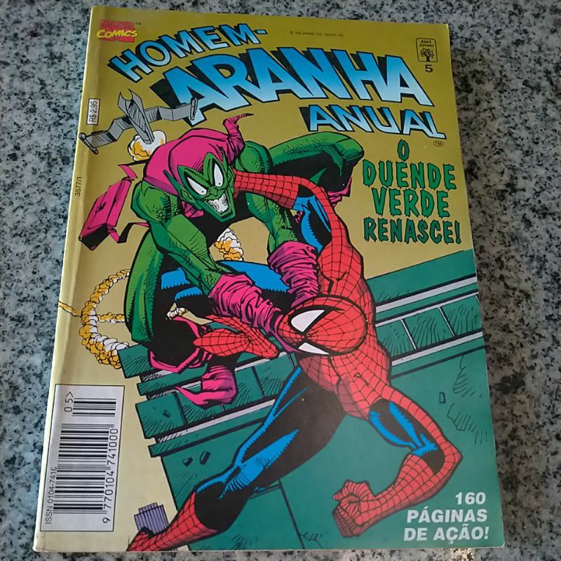 HQ Homem Aranha anual 5 conservada | Shopee Brasil