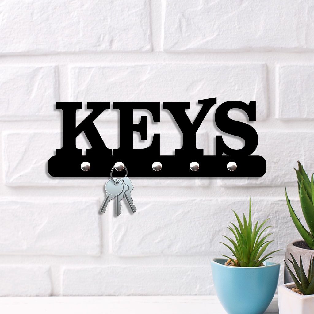 Porta Chaves em Mdf Keys Organizador | Shopee Brasil