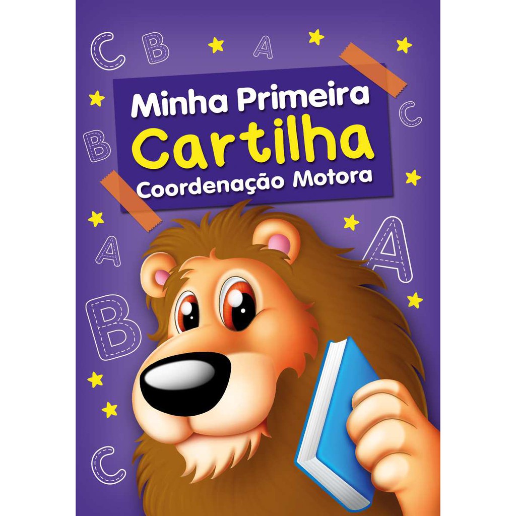 LIVRO ENSINO PRIMEIRA CARTILHA COORD MOTORA | Shopee Brasil