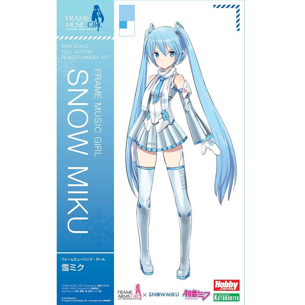 Kotobukiya Frame Arms Girl Frame Music Snow Miku MODEL KIT | Shopee Brasil