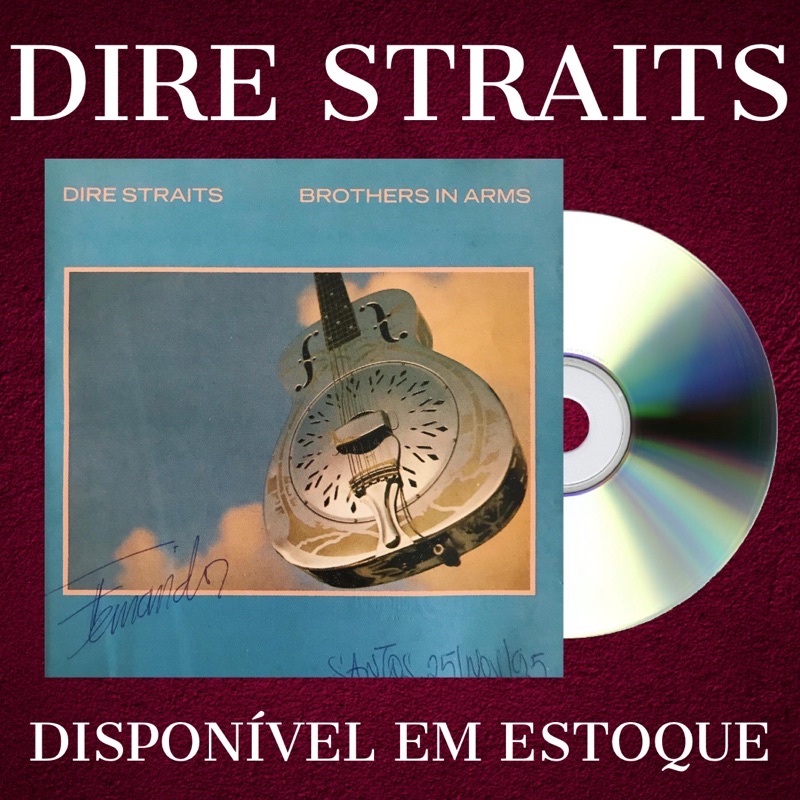 CD DIRE STRAITS - BROTHERS IN ARMS | Shopee Brasil