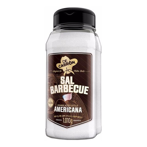 Sal Barbecue Americano De Cabron 1,1kg | Shopee Brasil