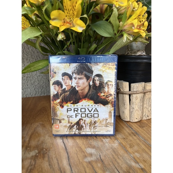 Blu ray filme Mazze Runner - Prova de Fogo lacrado | Shopee Brasil