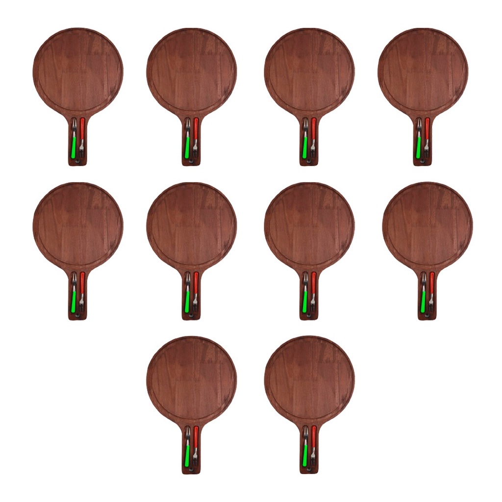 Kit 10 Tábuas no Atacado Premium de Queijos e Frios Lisa Rustico com ...