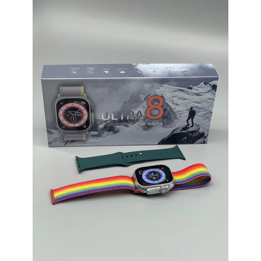 Relógio Original Iwo 8 Ultra Smart Watch 49mm Series 8 Função Nfc De ...