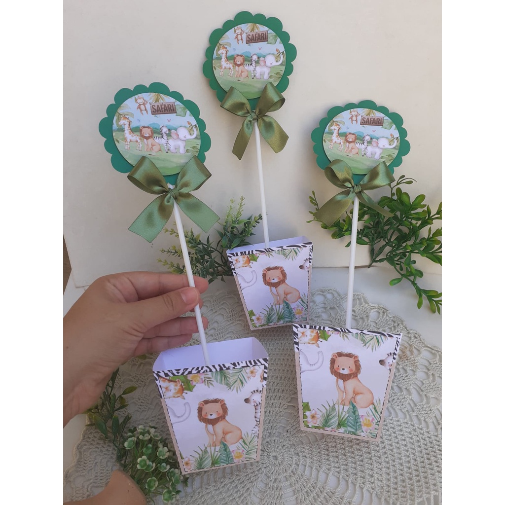 kit personalizado/ capecho tema safari | Shopee Brasil