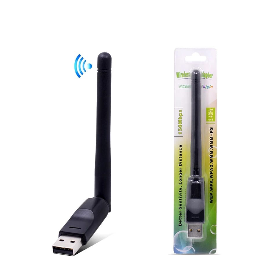 Adaptador wi-fi usb para receptores genéricos Digitais Chip Ralink ...