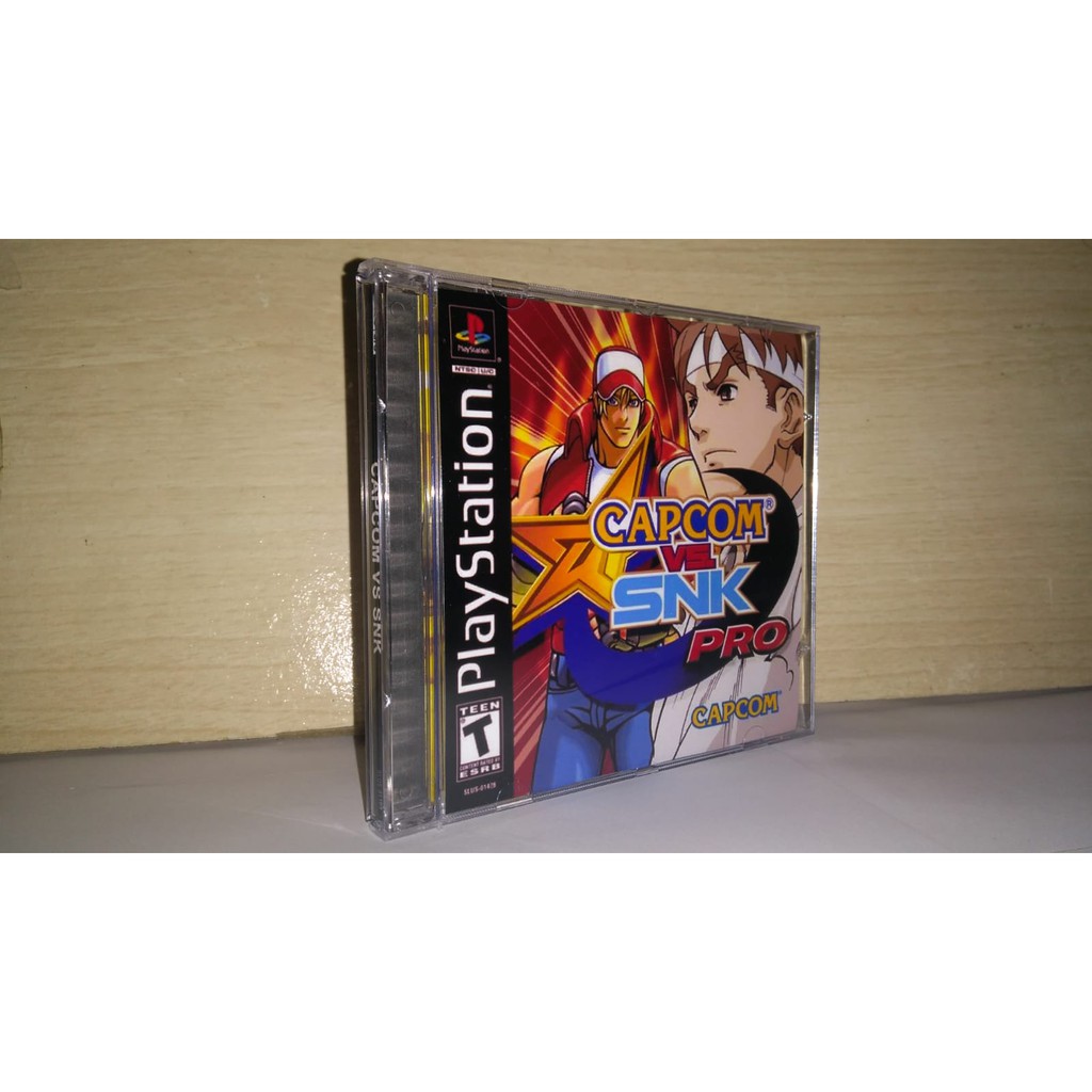 PS1-Capcom vs SNK-CD preto | Shopee Brasil