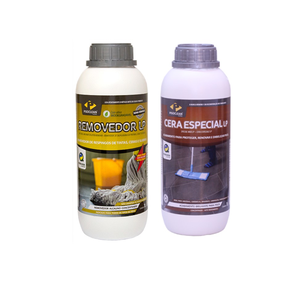 Kit Removedor Lp + Cera Especial Lp / Removedor de Respingos de Tintas ...
