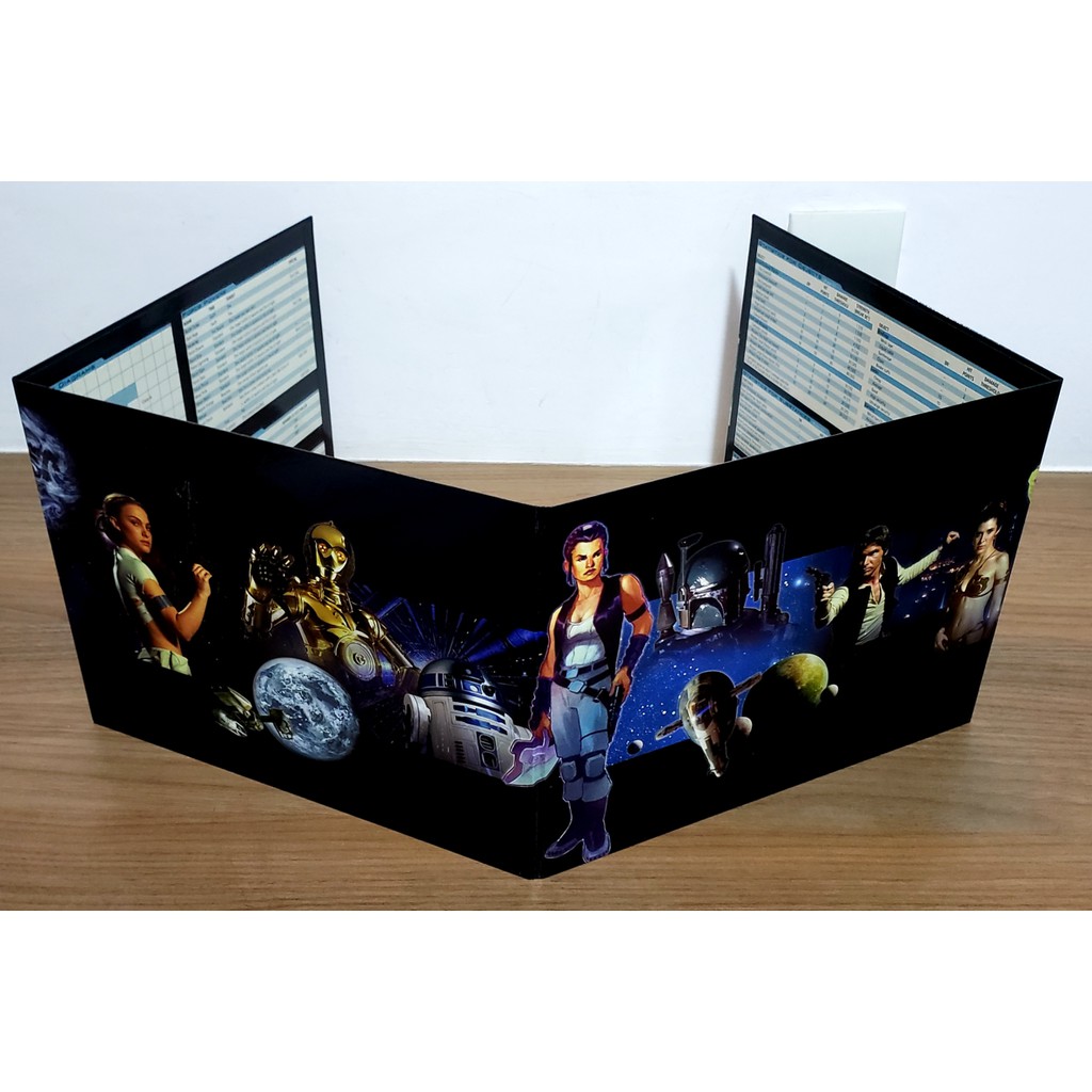 Gamemaster Screen - Star Wars Roleplaying Game Saga Edition (Divisória ...
