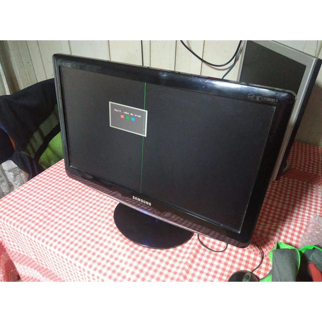 Monitor VGA 1600x900 Samsung SyncMaster B2030 (detalhe) | Shopee Brasil