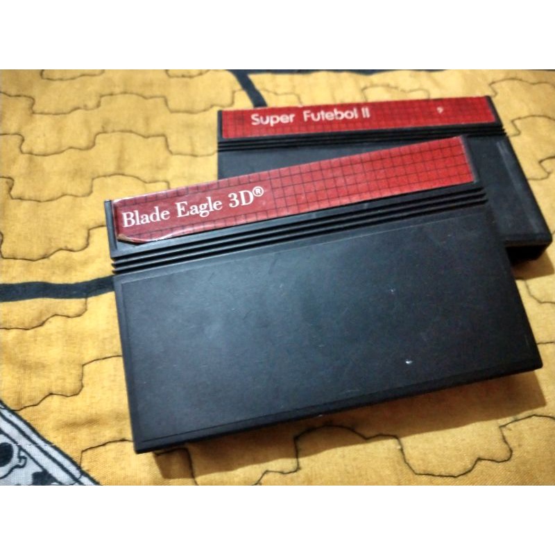 Cartuchos originais Master system super futebol II | Shopee Brasil