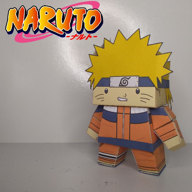 Boneco de papel papertoy Naruto Uzumaki - Naruto - Paper Dudes ...