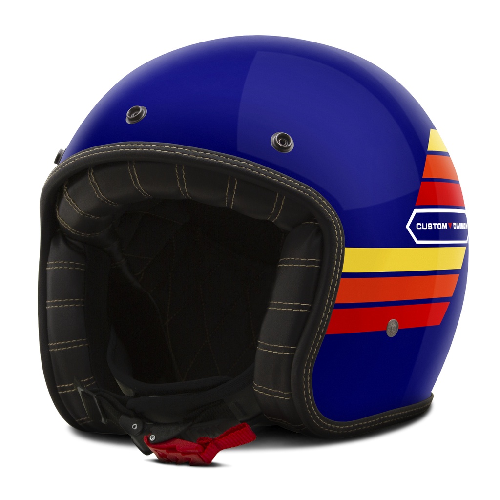 Capacete Custom Aberto Retro Classico Vintage Etceter Old Years Com ...