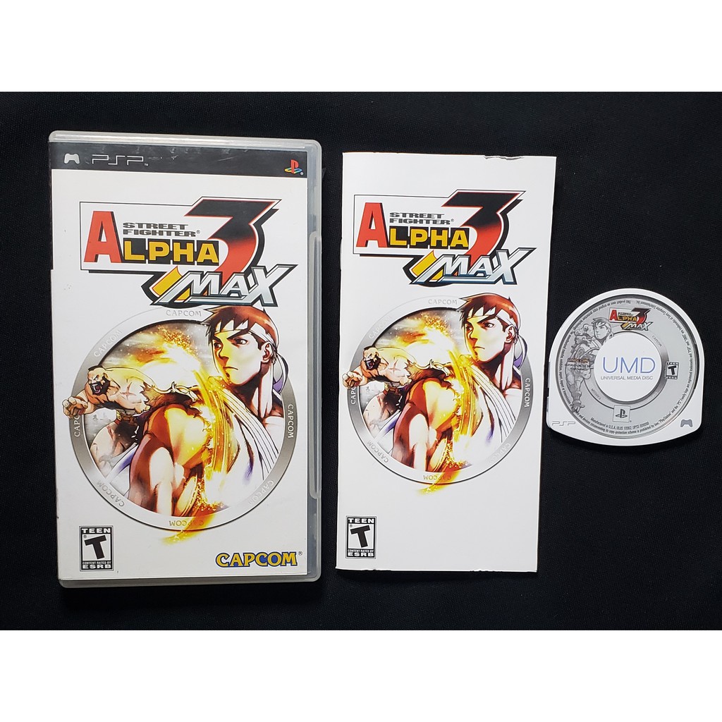 Street Fighter Alpha 3 Max (PSP - ORIGINAL) | Shopee Brasil