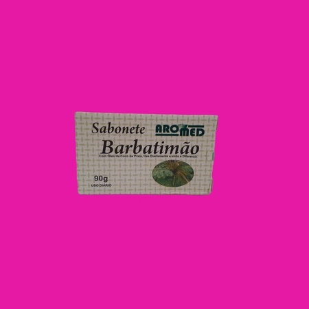 Sabonete de Barbatimão Aromed 90g | Shopee Brasil