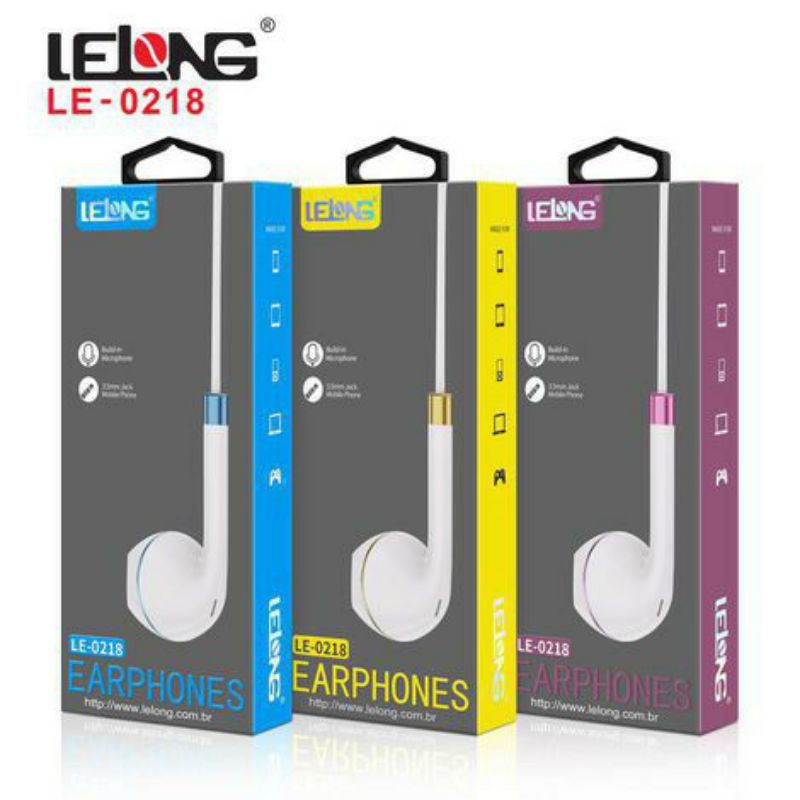 Fone com Microfone P2 3.5mm LE-0218 LELONG | Shopee Brasil