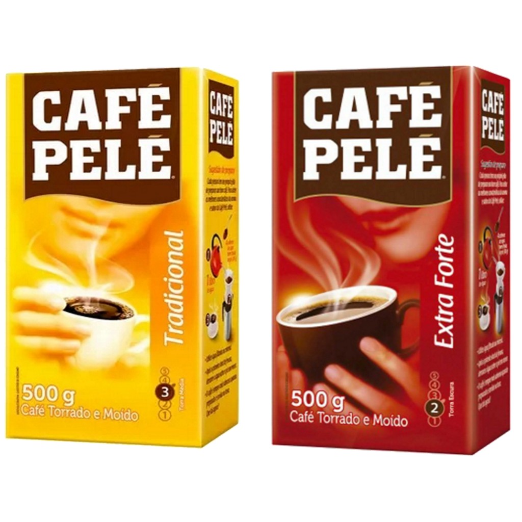 Café Pelé Vácuo 500g | Shopee Brasil