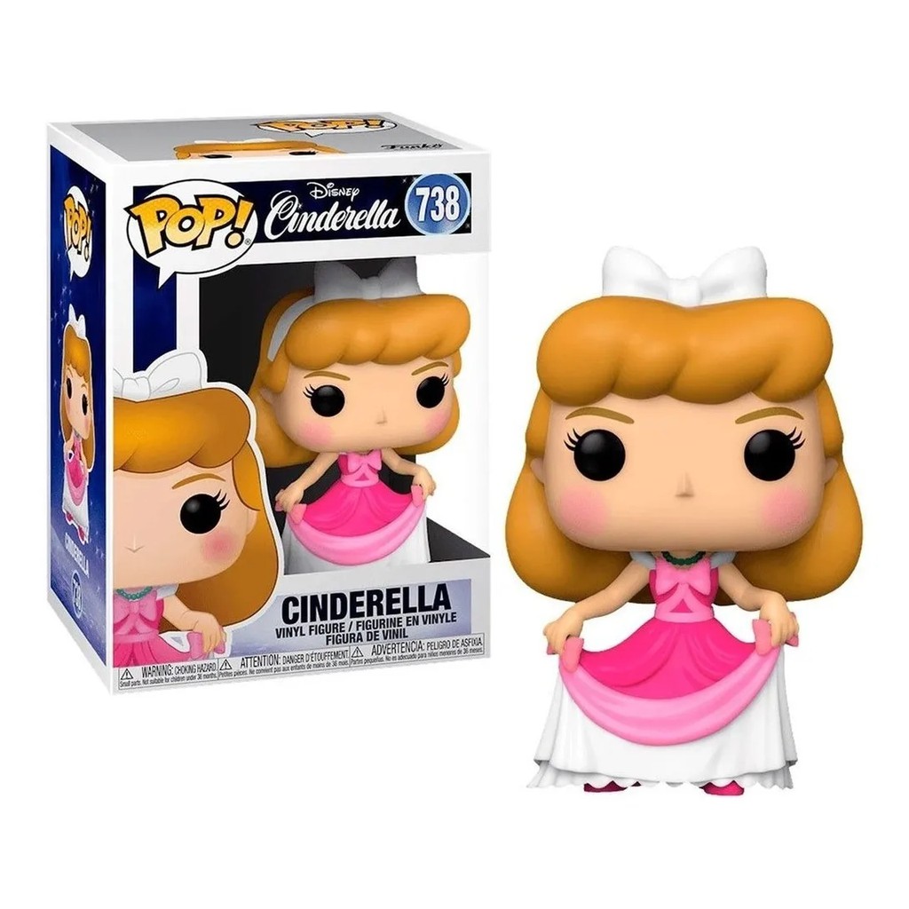 Funko Pop Disney Cinderella 738 original | Shopee Brasil
