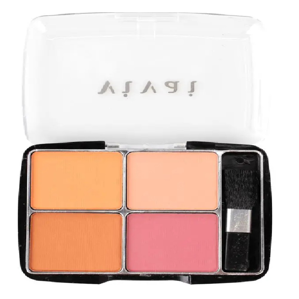 Paleta Estojo 4 Blushes Vivai | Shopee Brasil