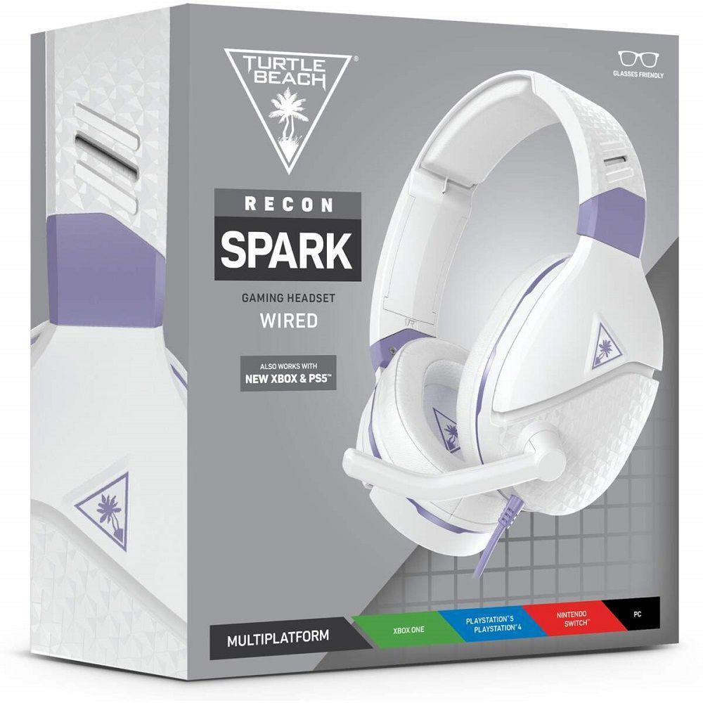 Headset Gamer Recon Spark Branco E Lilás - Turtle Beach | Shopee Brasil