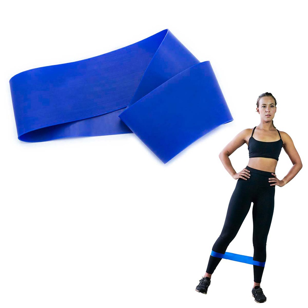 Mini Band Faixa Elástica Leve Elastico Academia Treino em casa Elástico ...