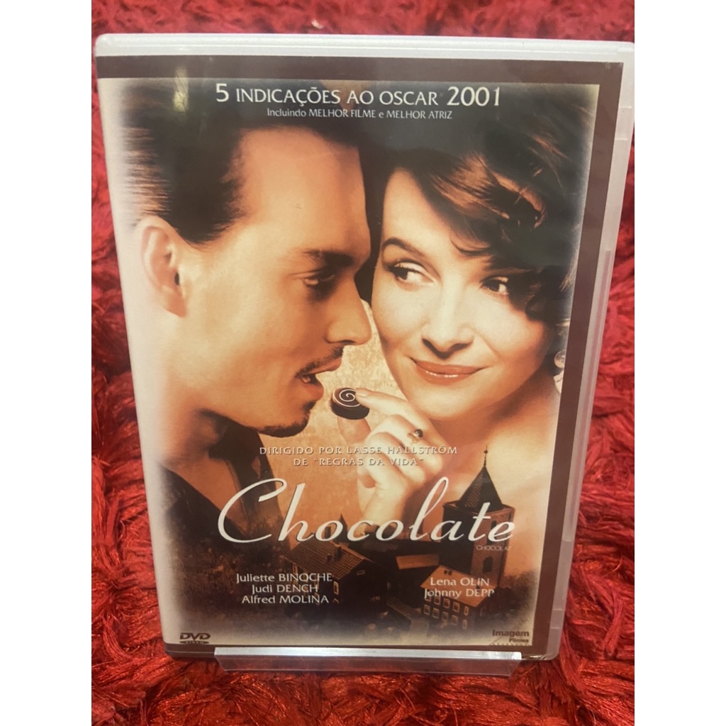 Dvd: Chocolate (Johnny Depp) | Shopee Brasil