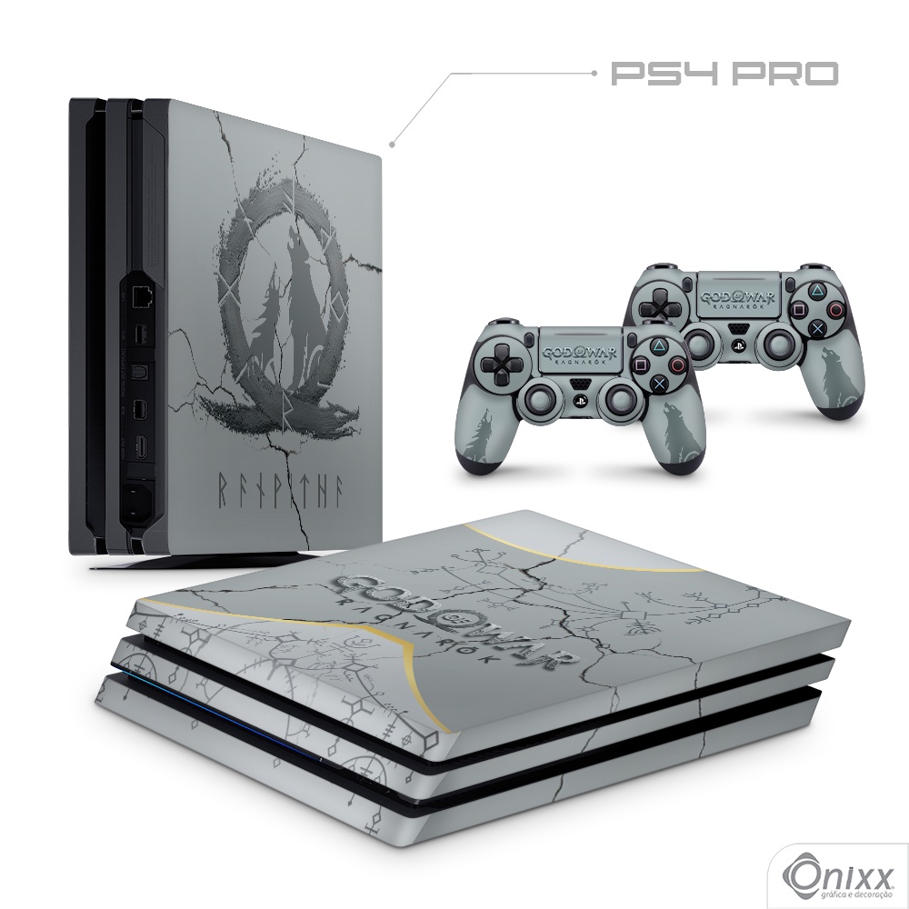 Skin PS4 PRO Adesiva God Of War Ragnarok Special Edition