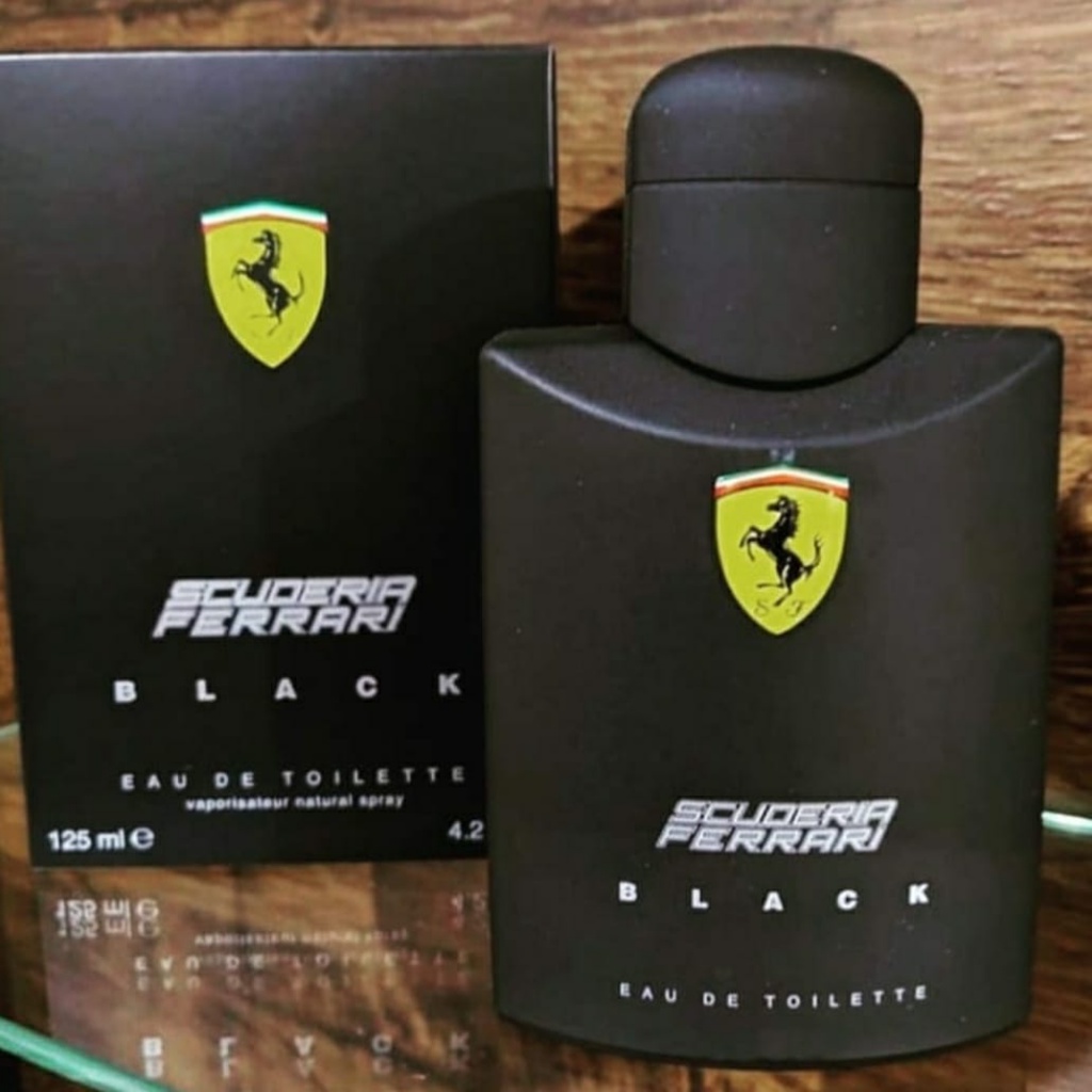Ferrari Black Eau de Toilette - Perfume Masculino 125ml | Shopee Brasil